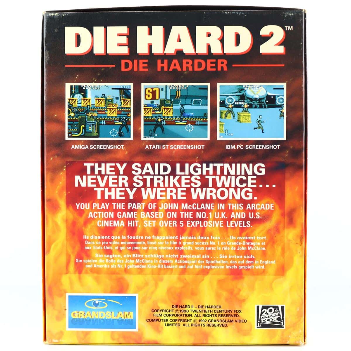 Die Hard 2: Die Harder (Commodore 64, Disk) - WTS Retro - Køb her