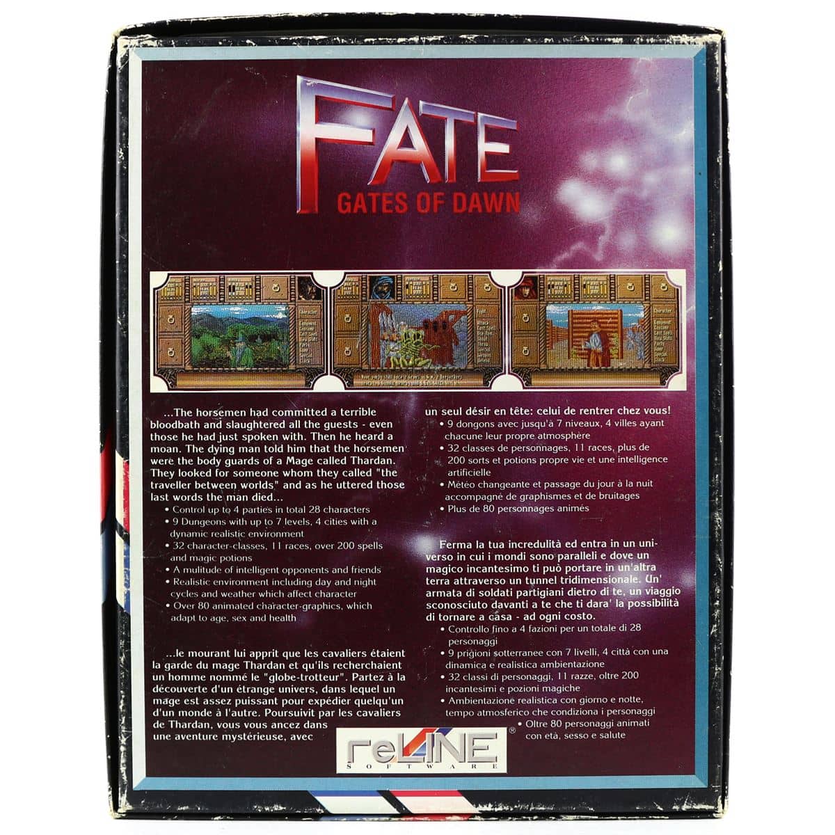 Fate: Gates of Dawn (Amiga, Big Box) - WTS Retro - Køb her