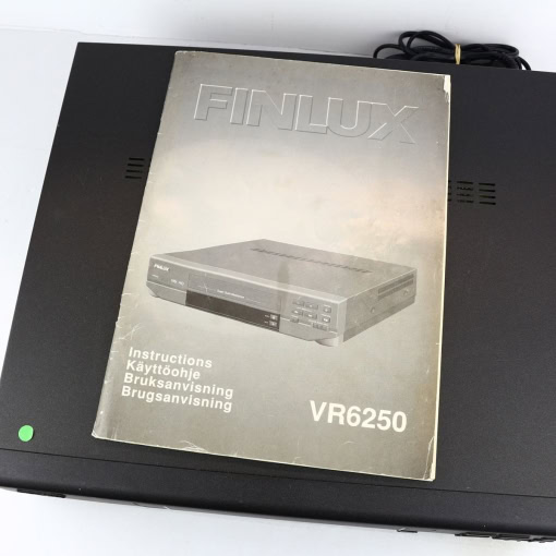 Finlux VR6250 VHS-afspiller u. fjernbetjening - WTS Retro