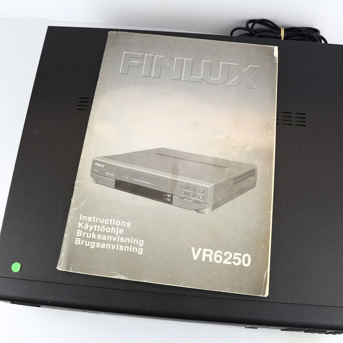 Finlux VR6250 VHS-afspiller u. fjernbetjening - WTS Retro