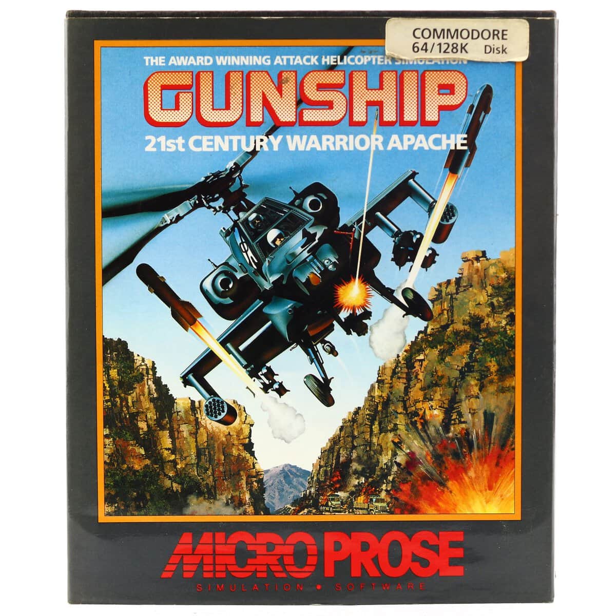 Gunship (C64 Disk) - WTS Retro - Køb her