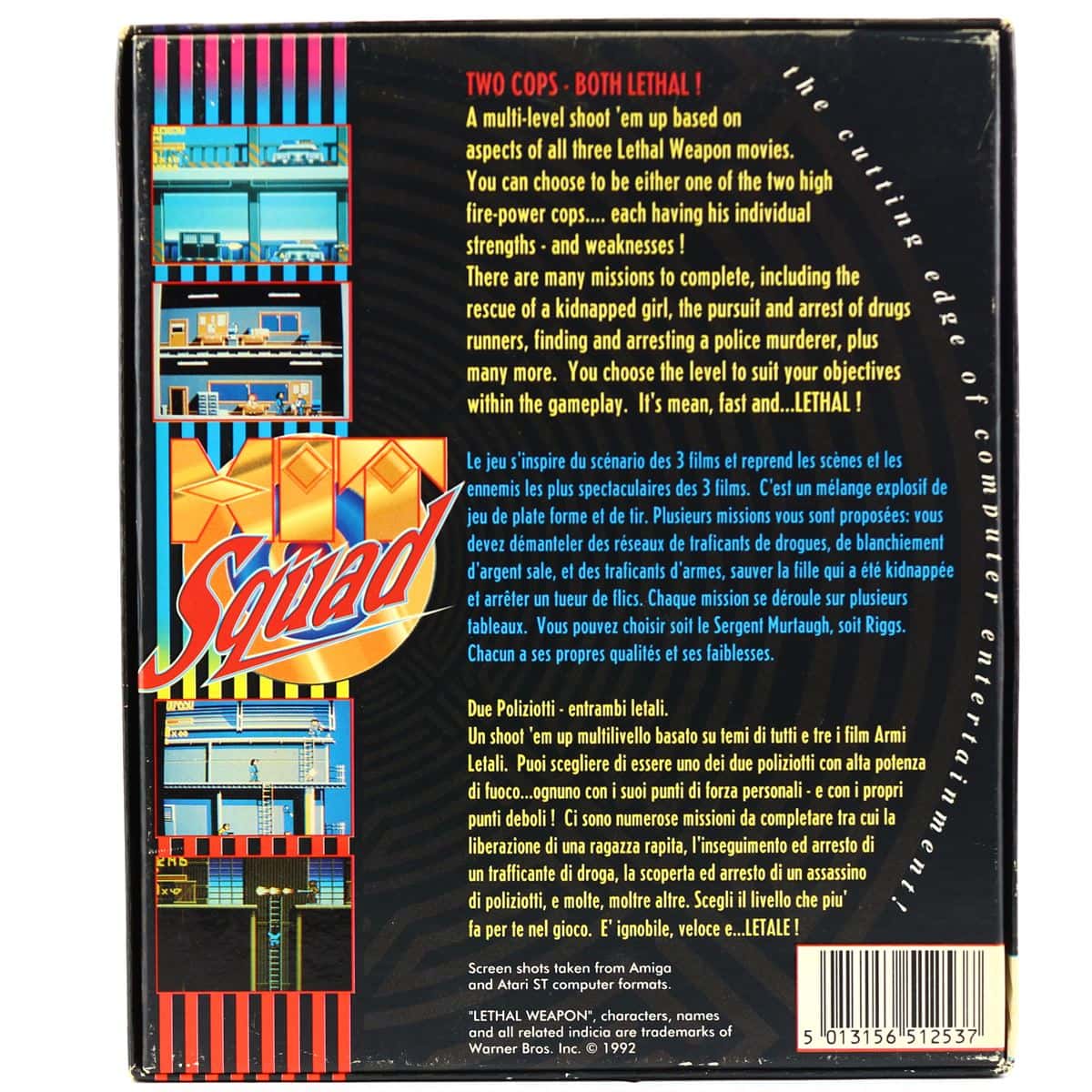 Lethal Weapon (Amiga, Small Box, The Hit Squad) - WTS Retro - Køb her