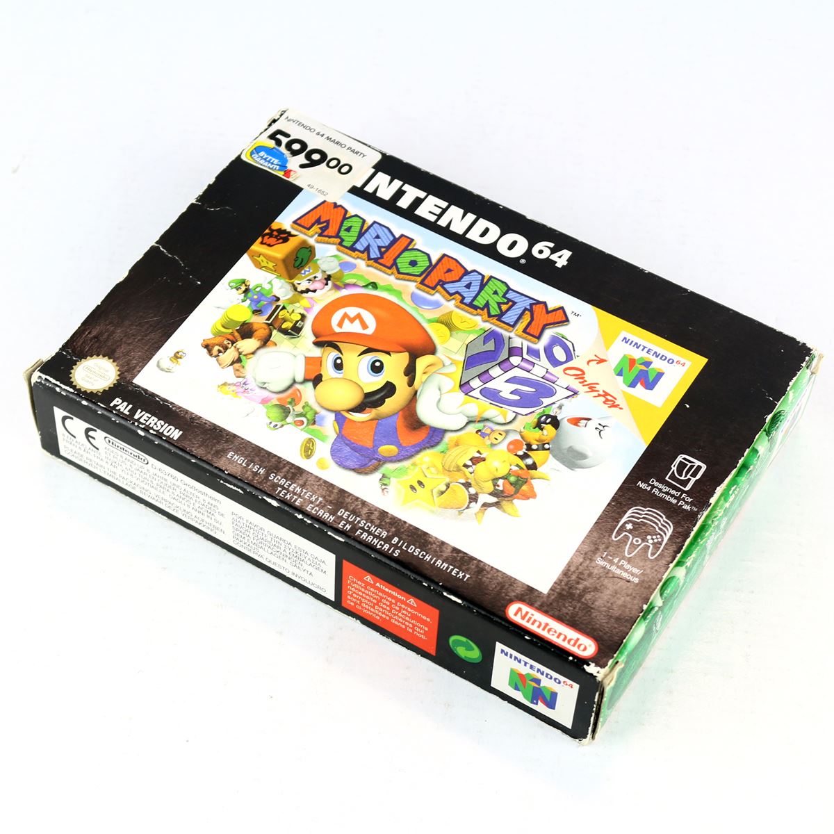 Mario Party (Nintendo 64 - Boxed - CB) - WTS Retro - Køb spillet her