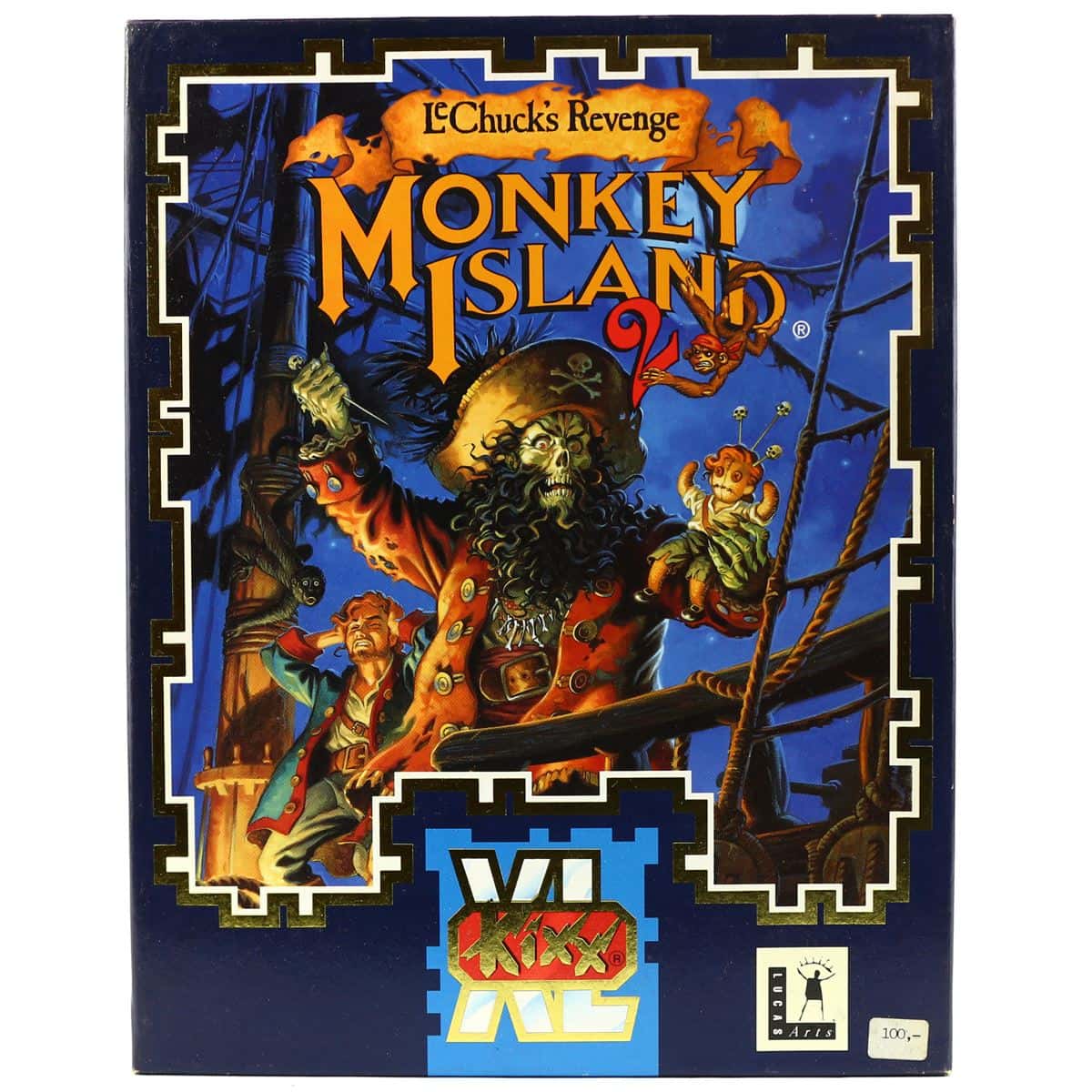 Monkey Island 2: LeChuck’s Revenge (Amiga, Big Box, Kixx) - WTS Retro - Køb her