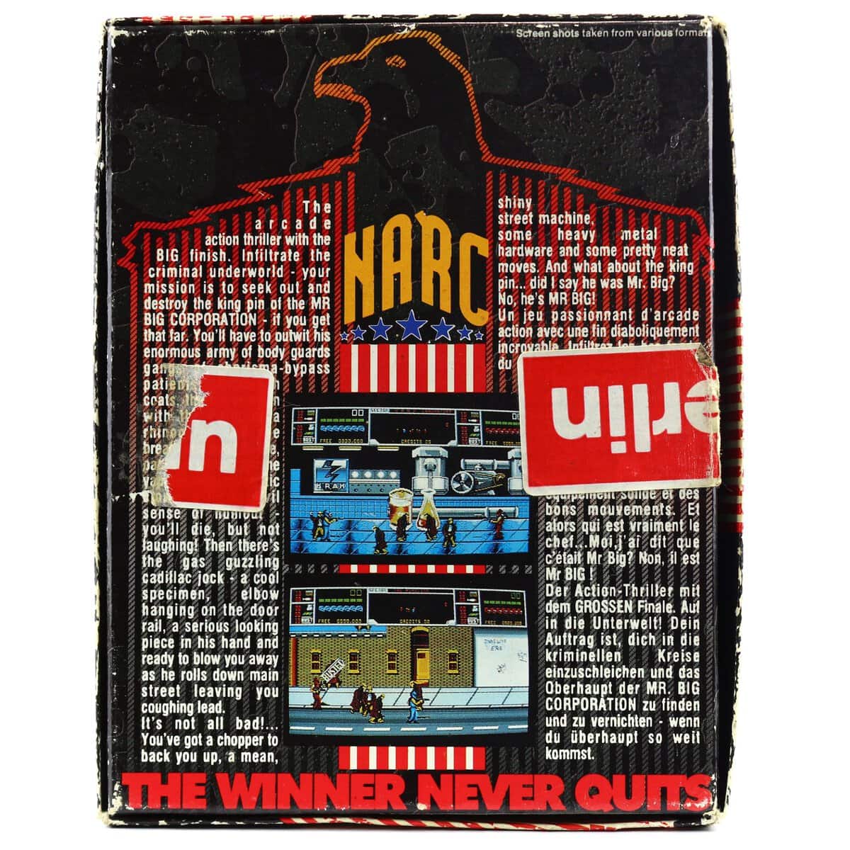 NARC (C64 Cassette) - WTS Retro - Køb spillet her