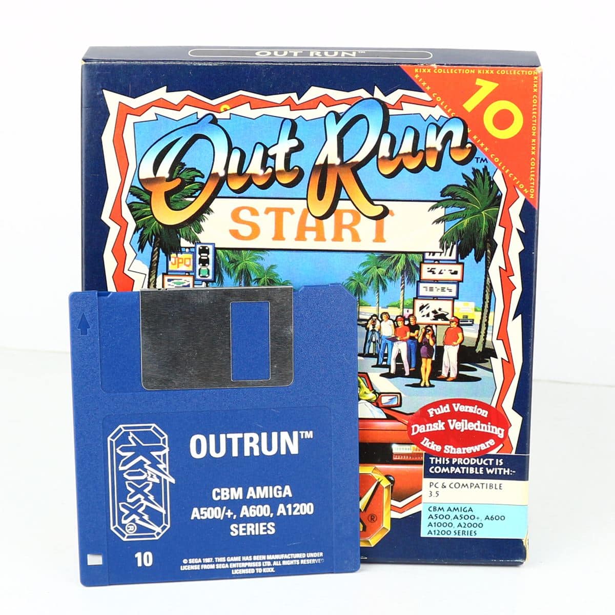 OutRun (Amiga, Kixx) - WTS Retro - Køb her