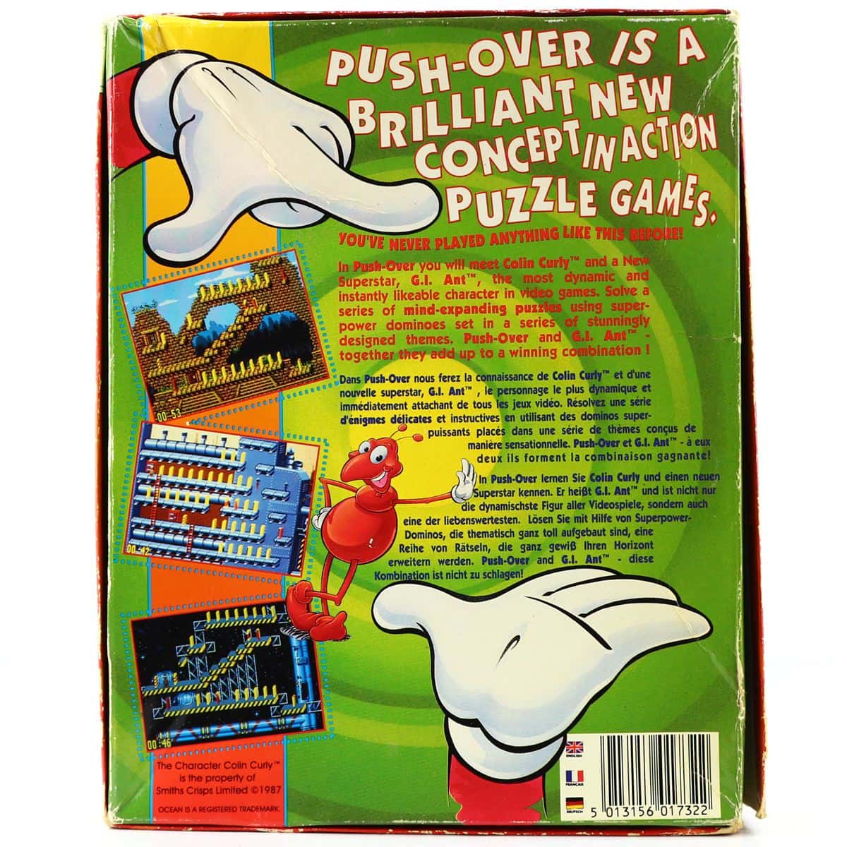 Pushover (Amiga, Big Box) - WTS Retro - Køb her