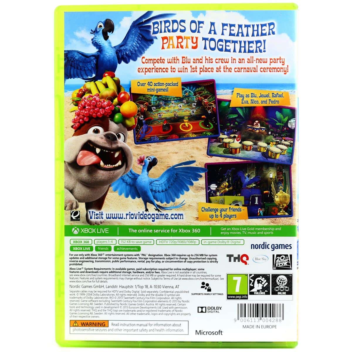 Rio (Xbox 360) - WTS Retro - Køb spillet her