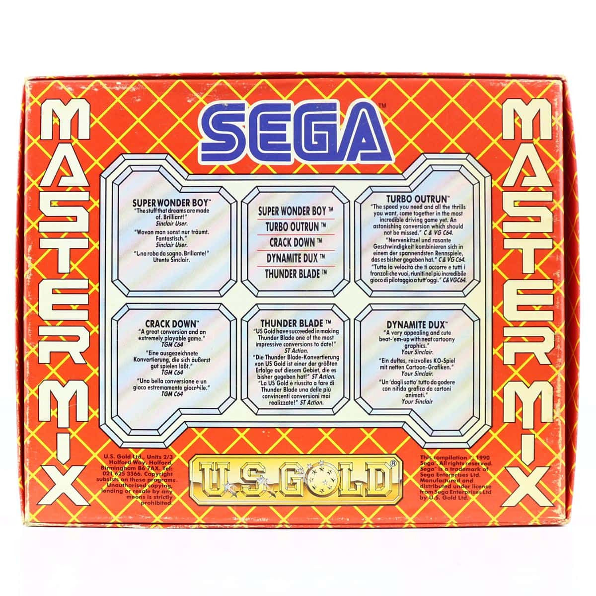 Sega Master Mix (Amiga, Small Box) - WTS Retro - Køb her