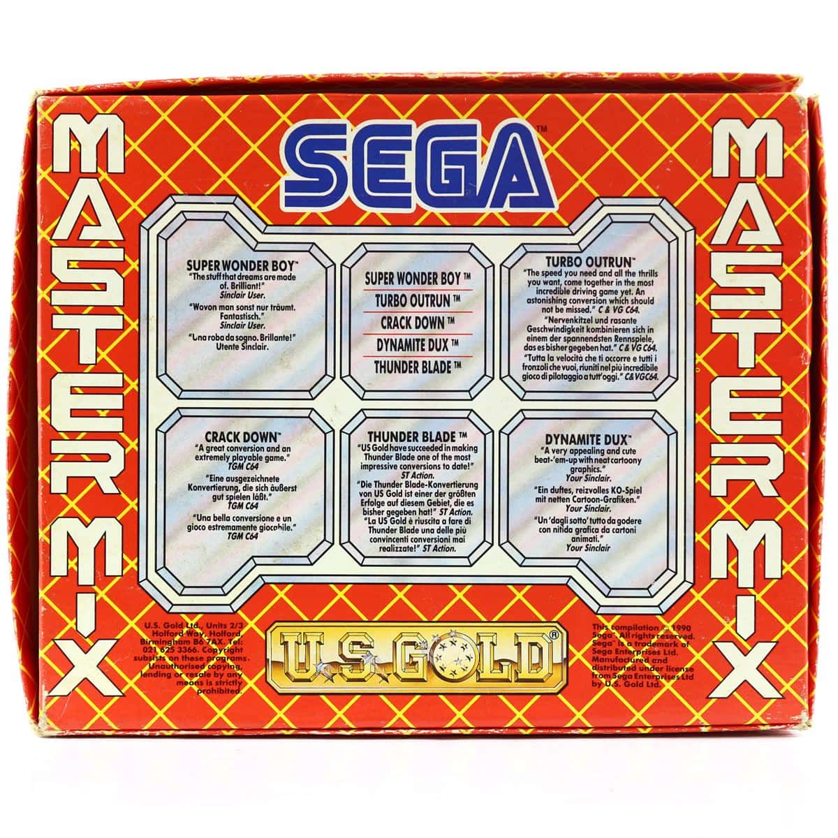 Sega Master Mix (C64 Cassette) - WTS Retro - Køb her