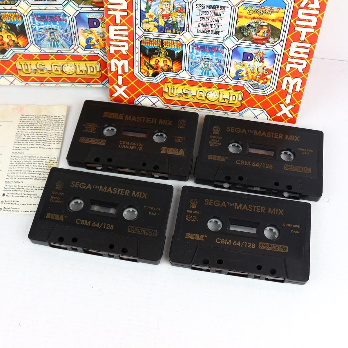 Sega Master Mix (C64 Cassette) - WTS Retro - Køb her