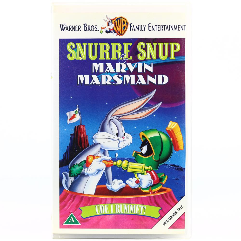 Snurre Snup & Marvin Marsmand ude i rummet (VHS) - WTS Retro - Køb ...