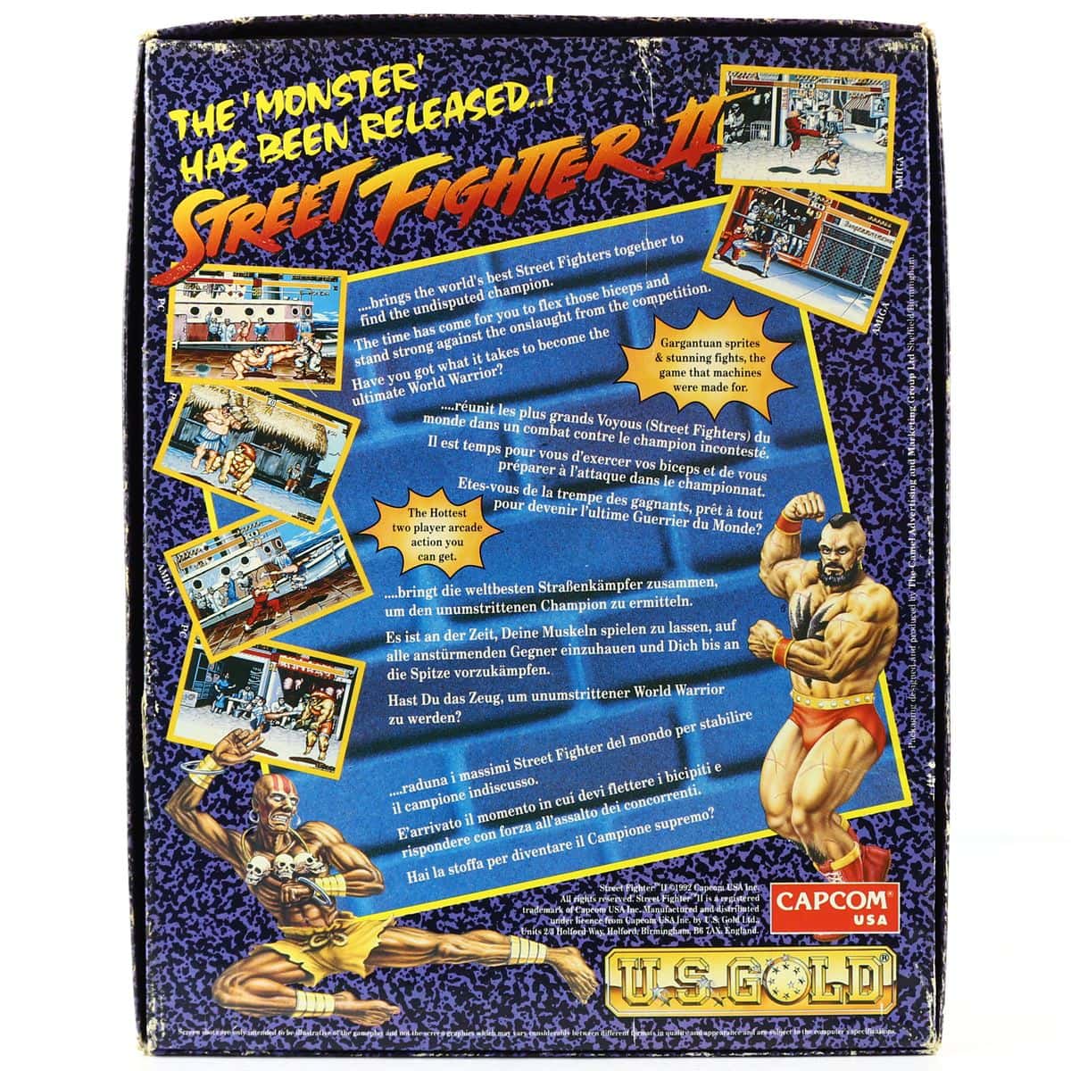 Street Fighter II (Amiga, Big Box) - WTS Retro - Køb her