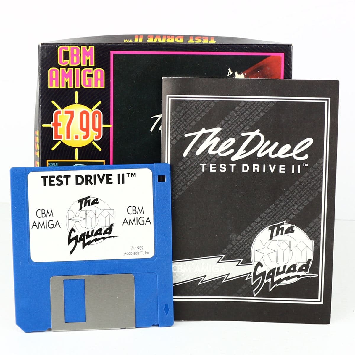 The Duel: Test Drive II (Amiga, The Hit Squad) - WTS Retro - Køb her