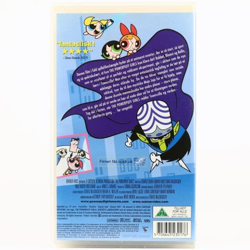 The Powerpuff Girls Movie (VHS) - WTS Retro - Køb filmen her