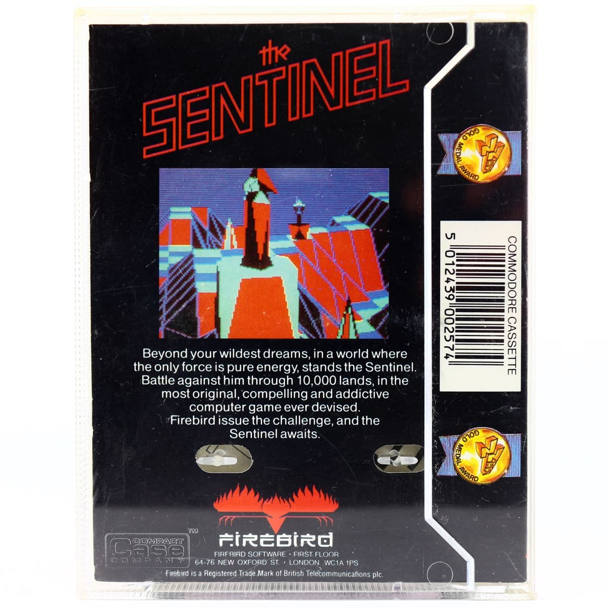 The Sentinel - Gold Edition (C64 Cassette) - WTS Retro - Køb her