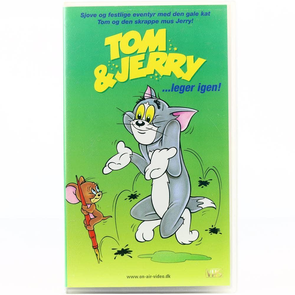 Tom & Jerry ... Leger igen! (VHS) - WTS Retro - Køb filmen her