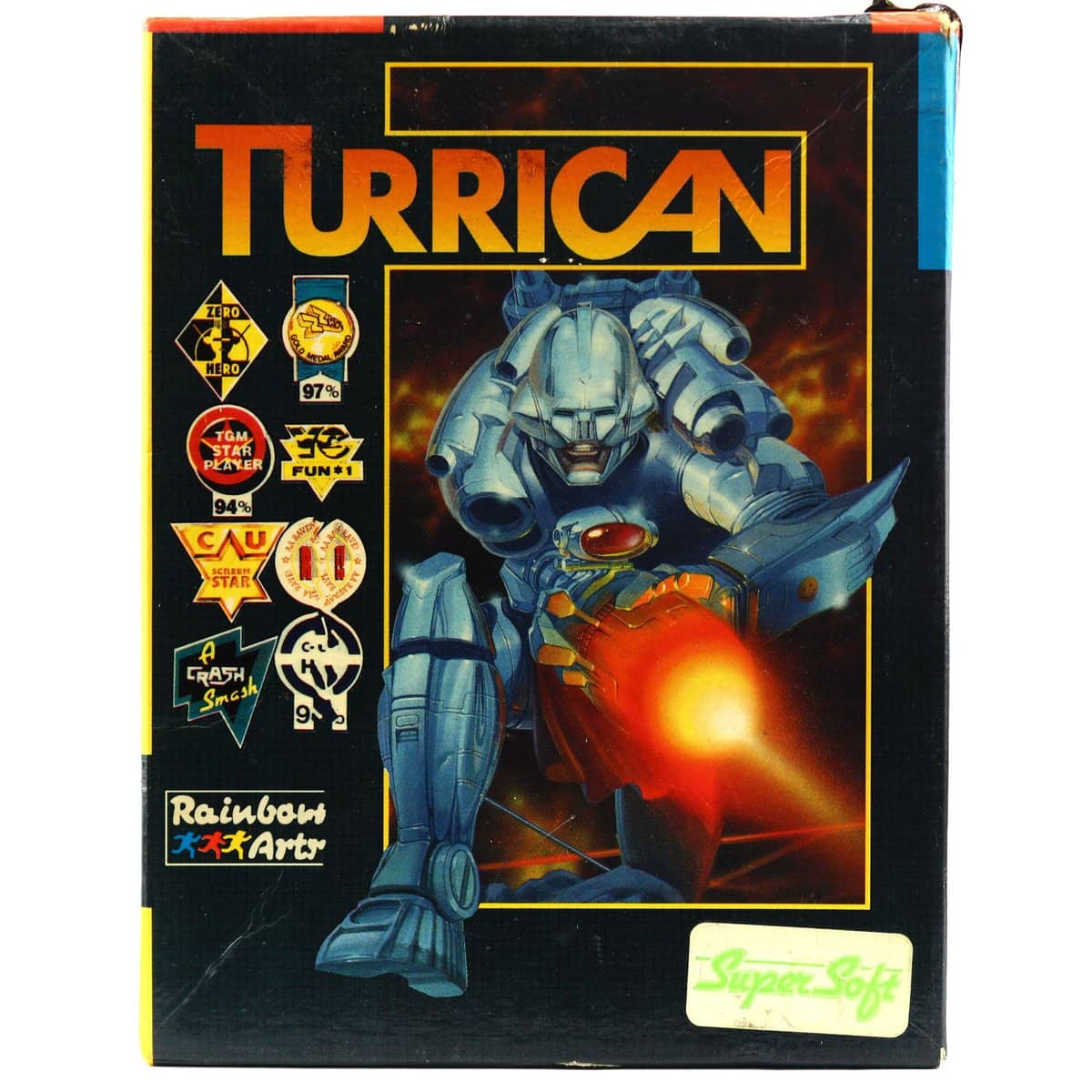 Turrican (C64 Cassette) - WTS Retro - Køb spillet her