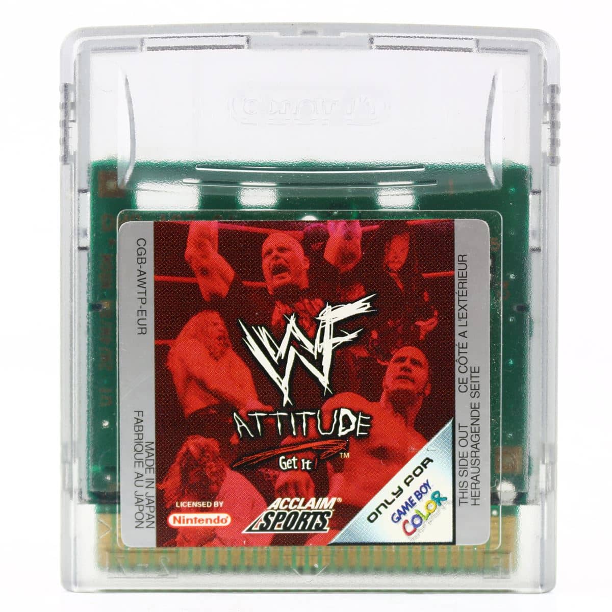 WWF Attitude (Game Boy Color - Løs spil) - WTS Retro - Køb spillet her