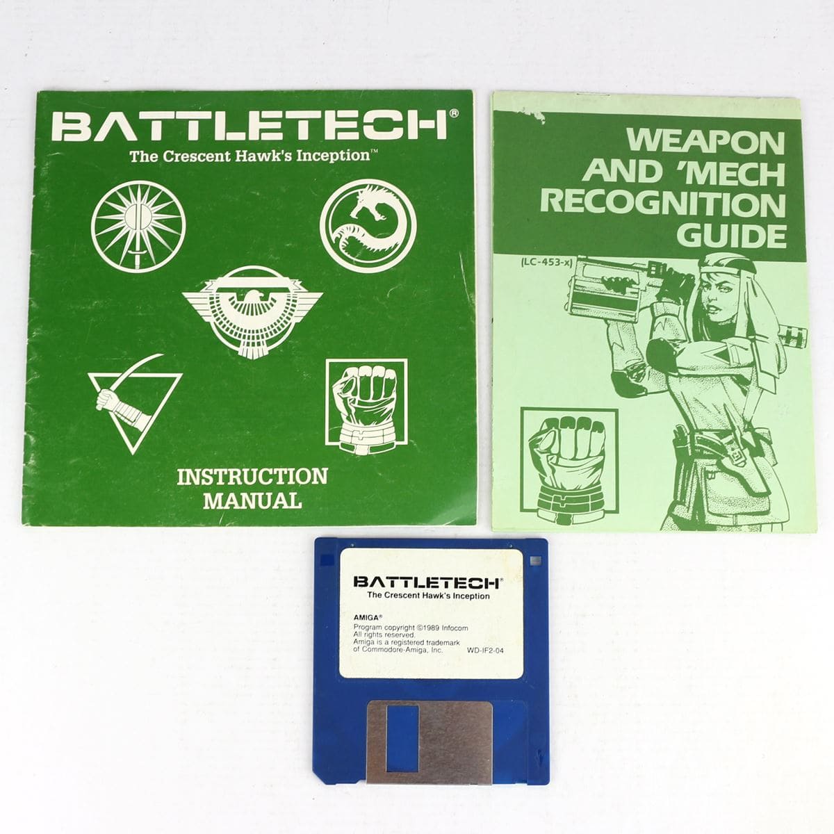 Battletech: The Crescent Hawk's Inception (Amiga - Løs diskette og ...