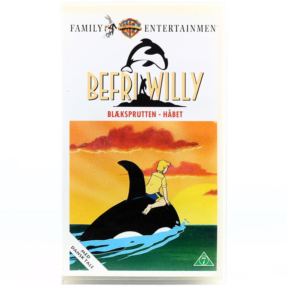 Befri Willy - Blæksprutten - Håbet (VHS) - WTS Retro - Køb filmen her