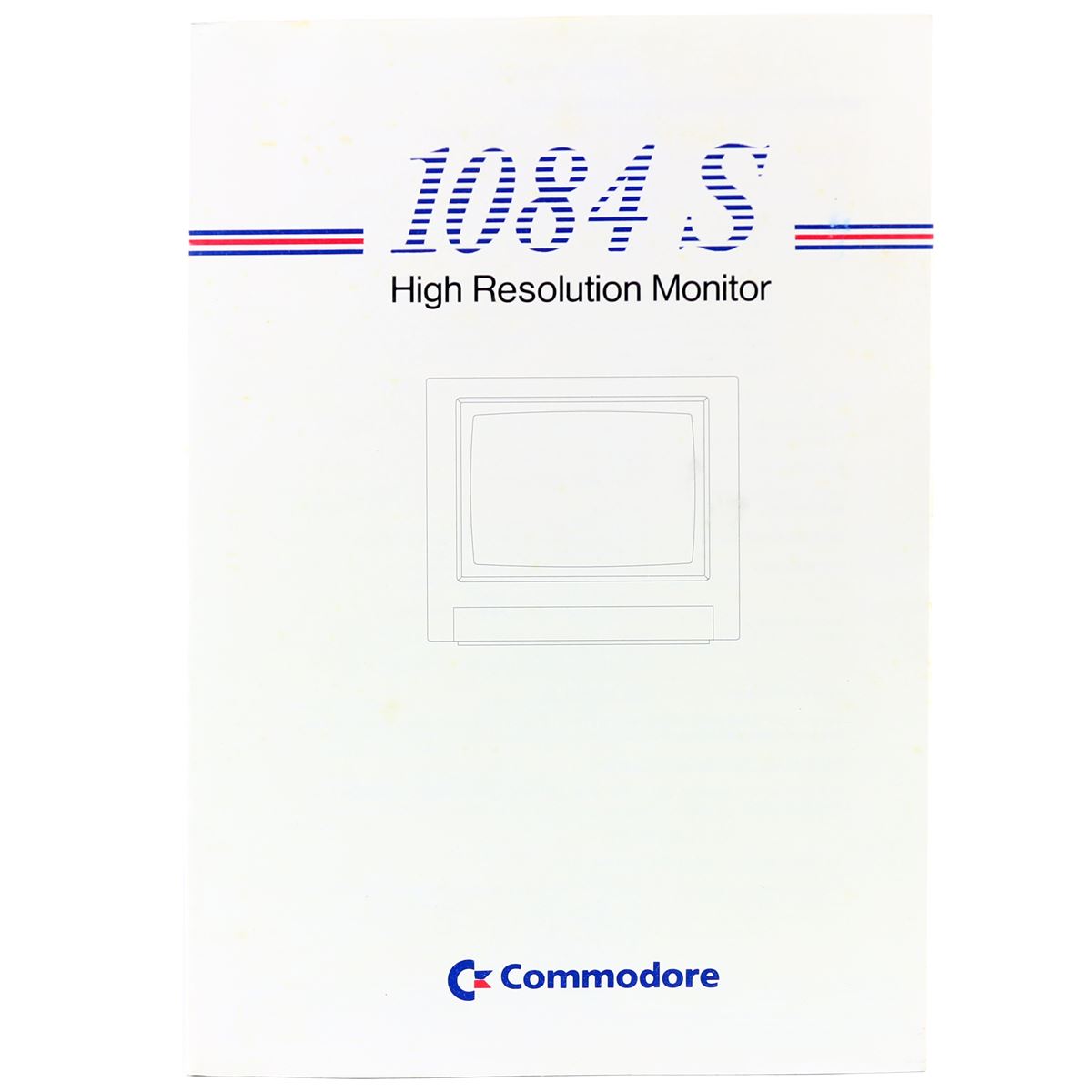 Commodore 1084S Monitor User's Guide - WTS Retro - Køb her