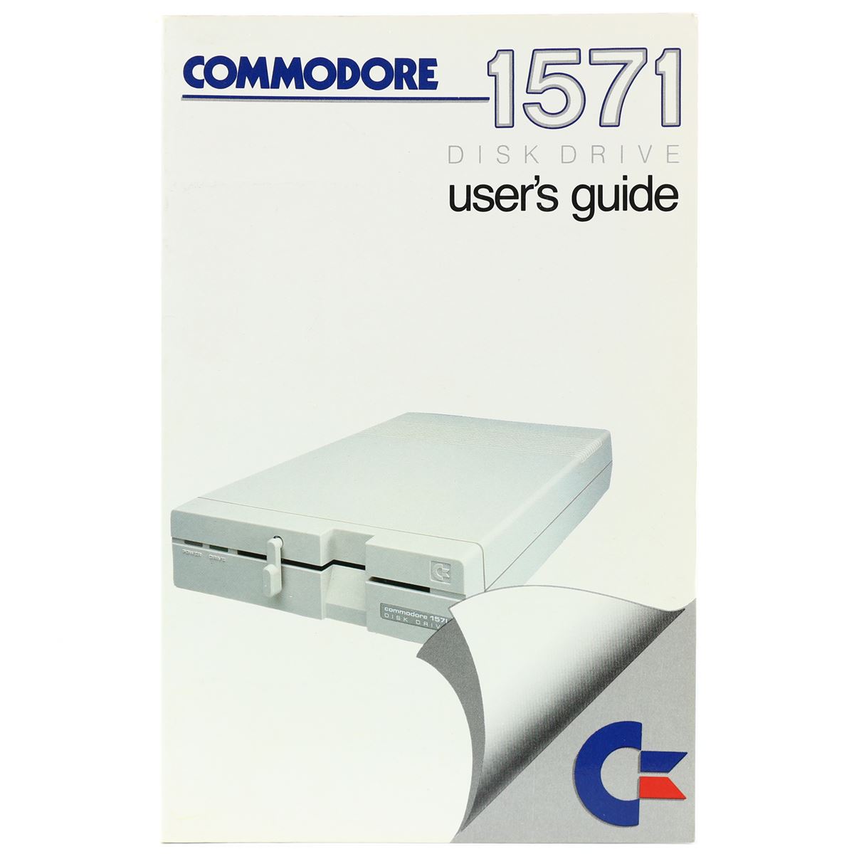 Commodore 1571 Disk Drive User's Guide - WTS Retro - Køb her