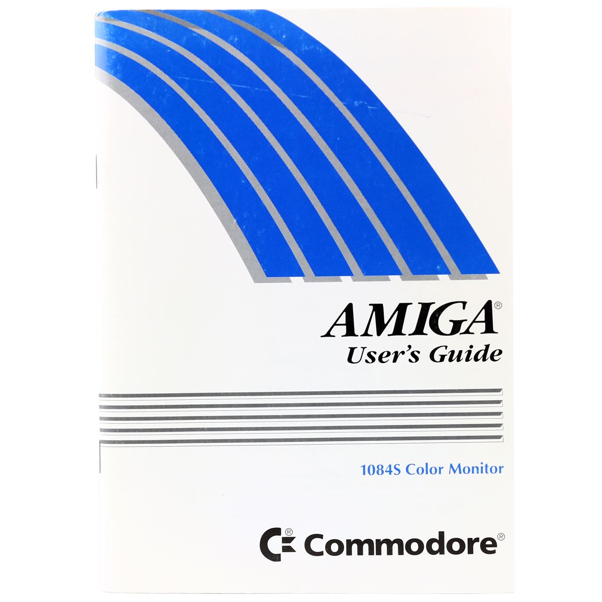 Commodore Amiga 1084S Color Monitor User's Guide - WTS Retro - Køb her