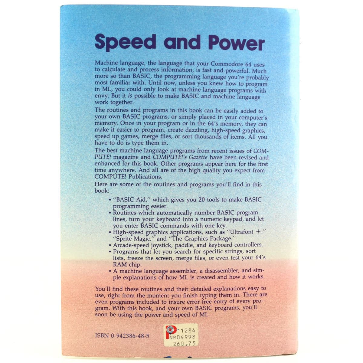 Compute!'s Machine Language Routines for the Commodore 64 - WTS Retro ...