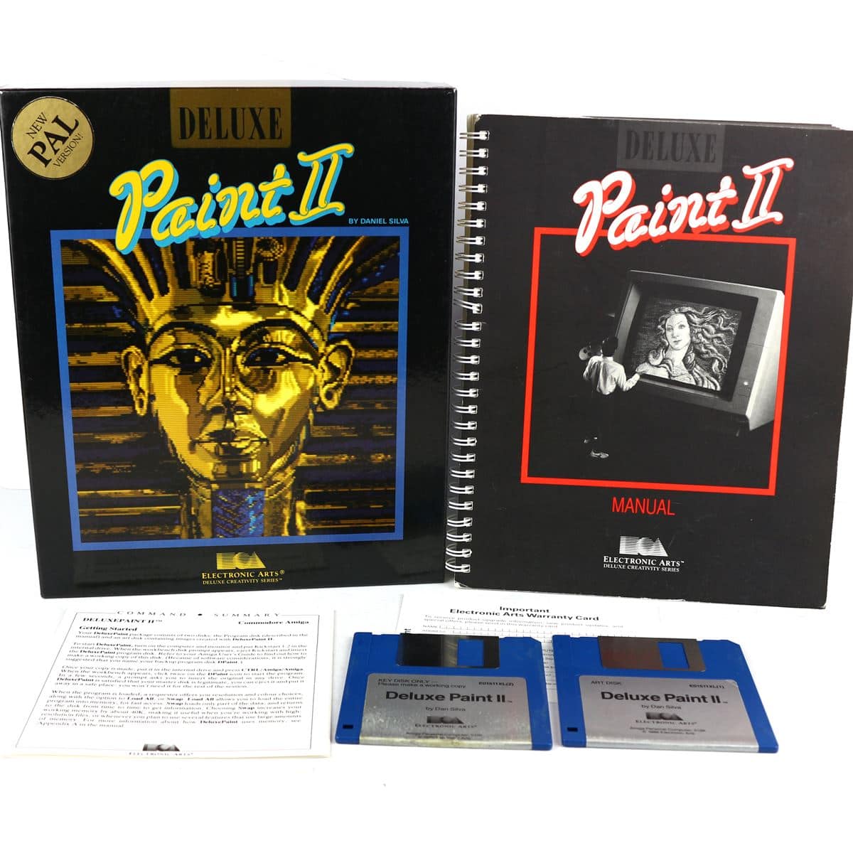 Deluxe Paint II (Amiga) - WTS Retro - Køb spillet her
