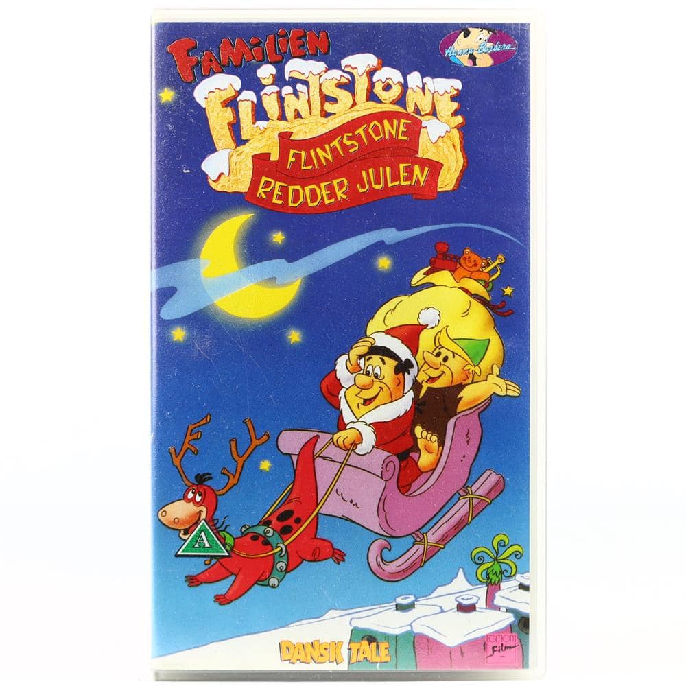 Familien Flintstone - Flintstone redder julen (VHS) - WTS Retro - Køb ...