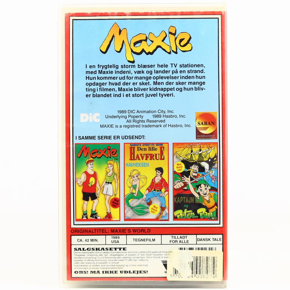 Maxie bliver TV stjerne (VHS) - WTS Retro - Køb filmen her