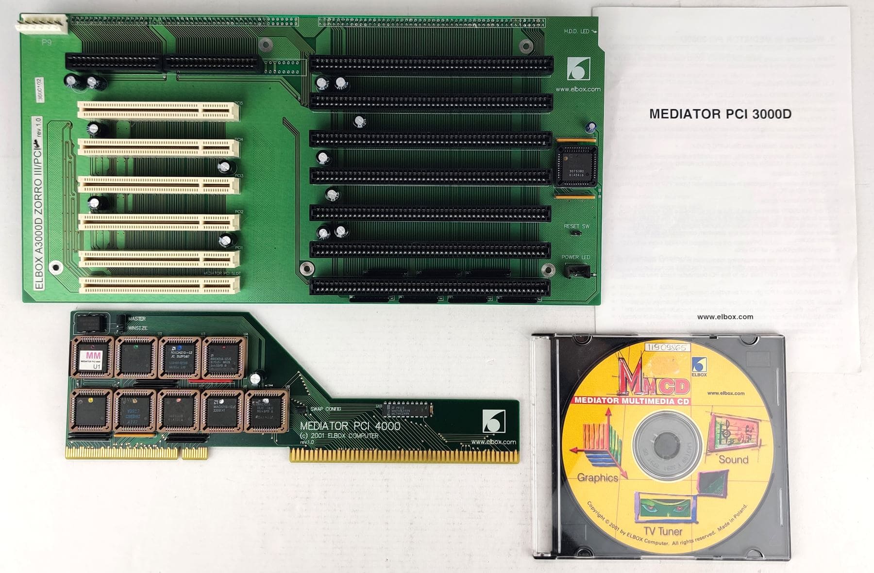 Elbox Mediator PCI 3000D (Amiga) - WTS Retro - Køb her
