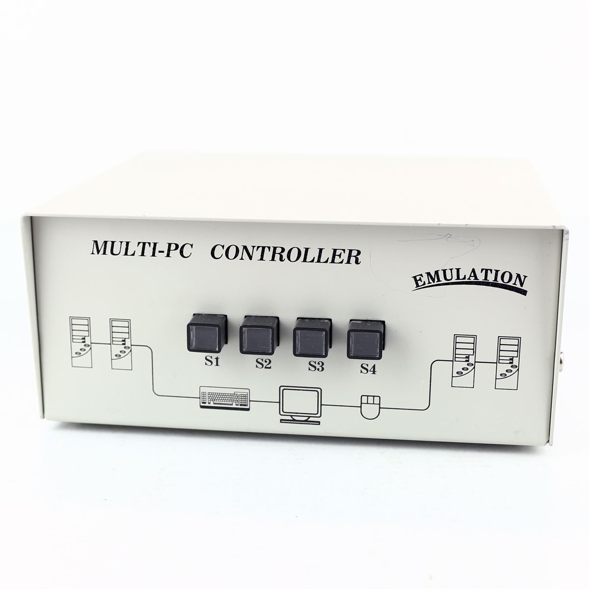 KVM Switch / Multi-PC controller (VGA og PS/2) - WTS Retro - Køb her