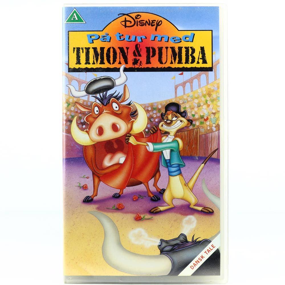 På Tur Med Timon & Pumba - Disney (VHS) - WTS Retro - Køb filmen her