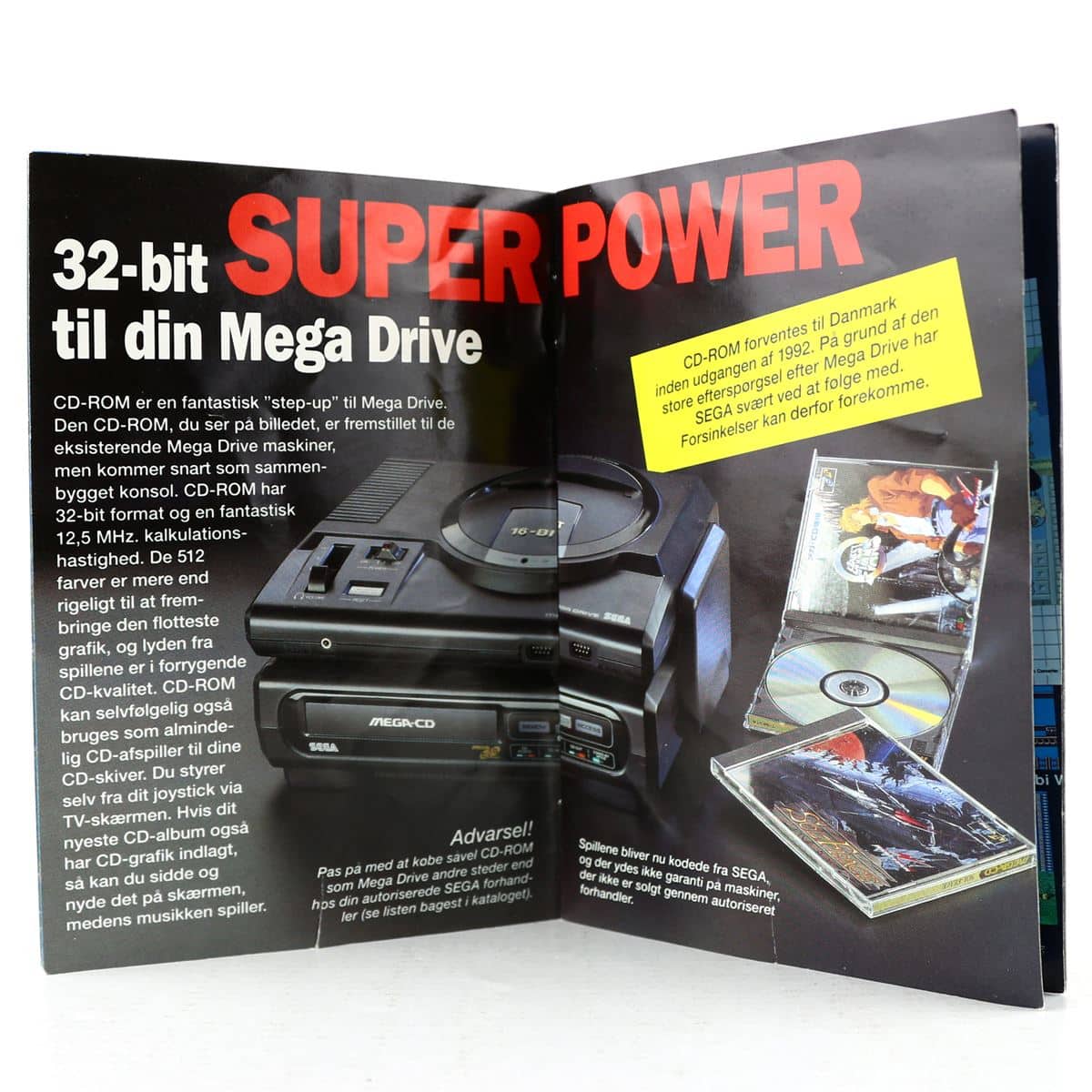 Spil stærkt, spil SEGA! PlayMix Promo folder - WTS Retro - Køb her