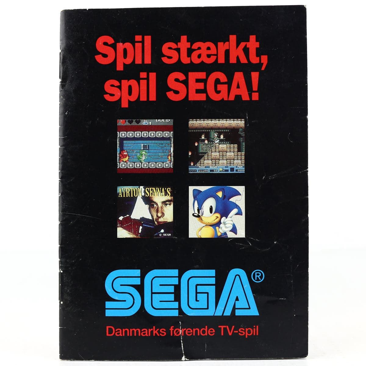 Spil stærkt, spil SEGA! PlayMix Promo folder - WTS Retro - Køb her