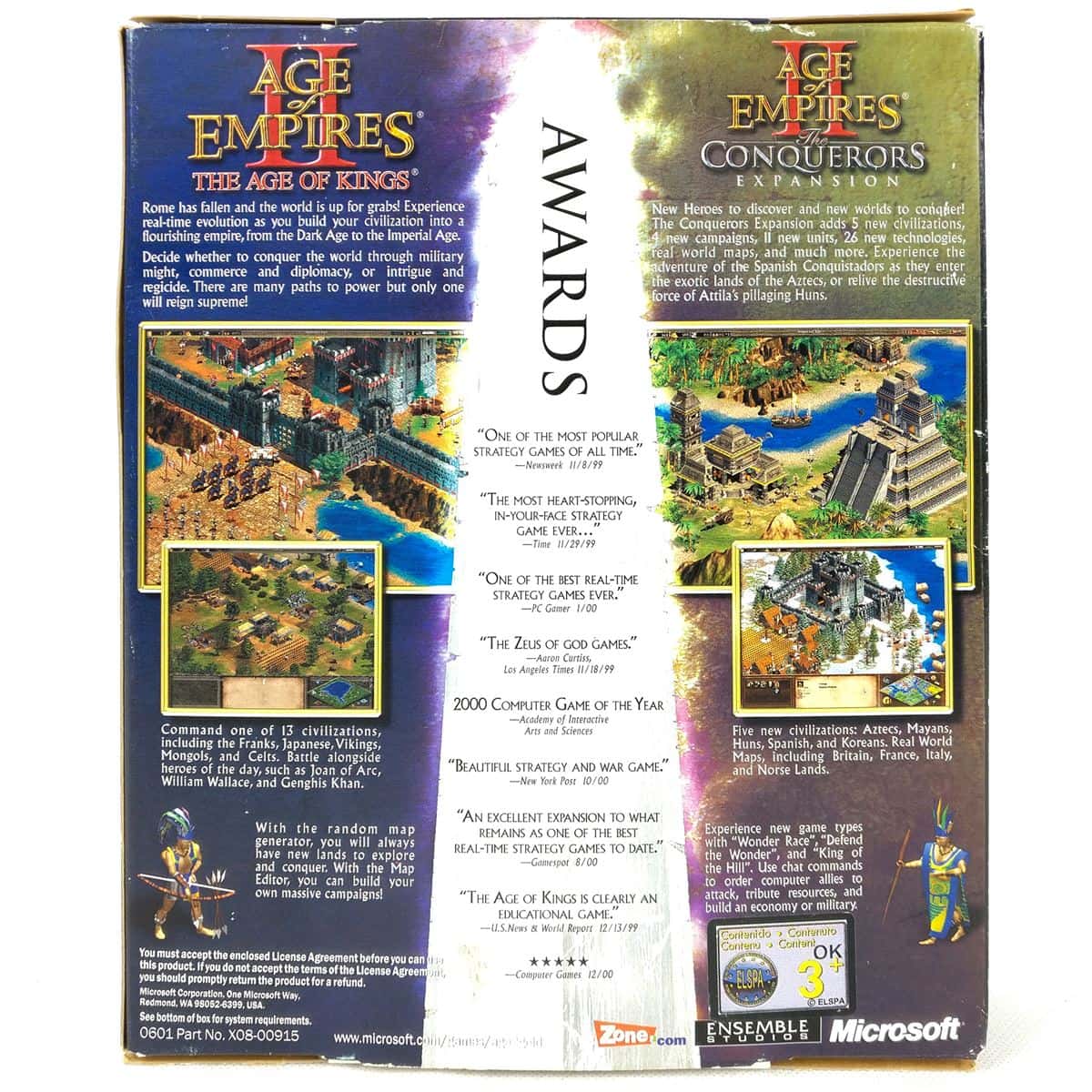 Age of Empires II: Gold Edition (PC Big Box) - WTS Retro - Køb spillet her