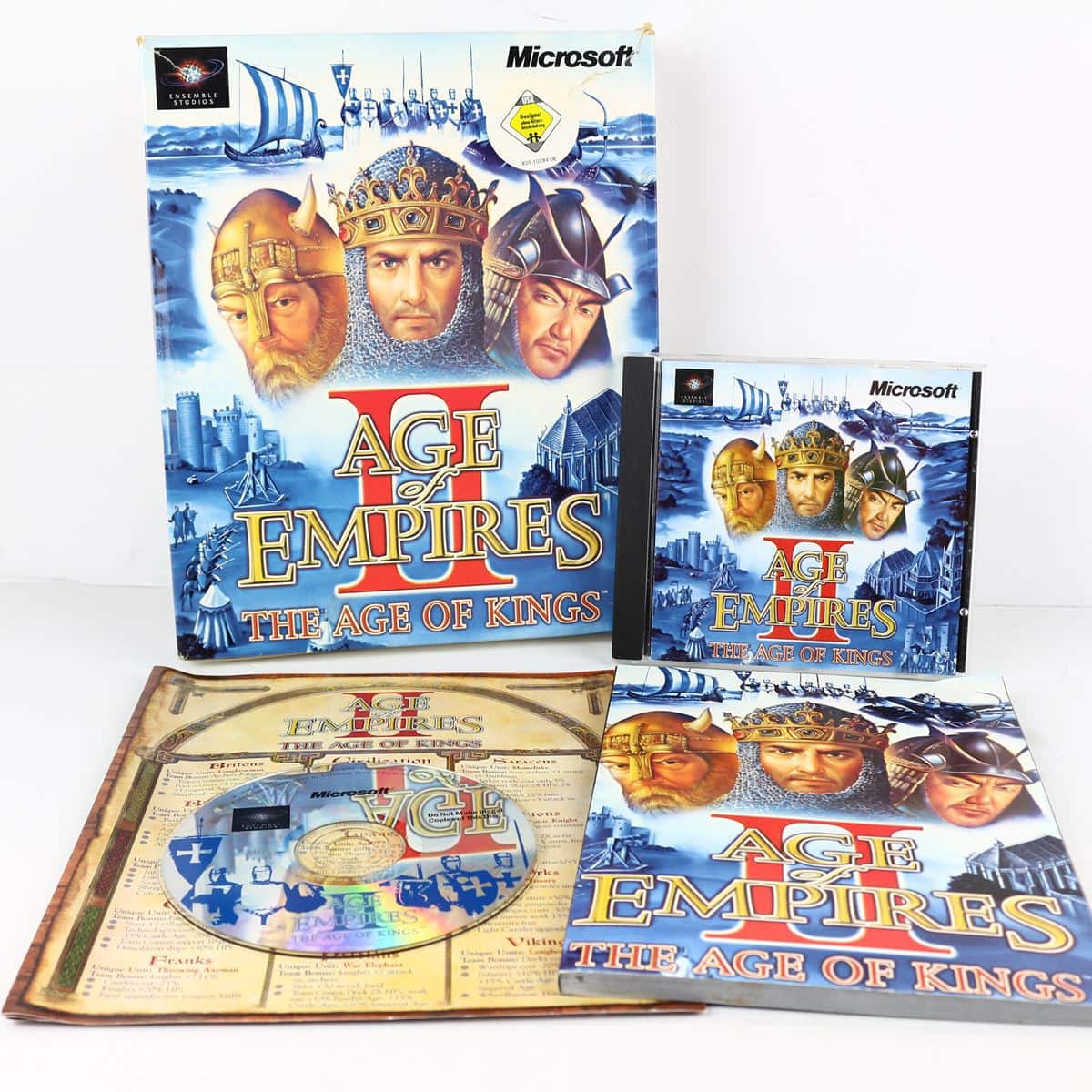Age of Empires II: The Age of Kings (PC Big Box) - WTS Retro - Køb spillet her