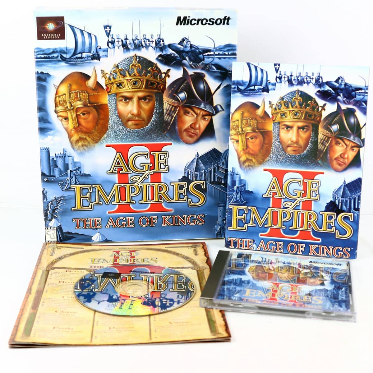 Age of Empires II: The Age of Kings (PC Big Box, USA) - WTS Retro - Køb spillet her