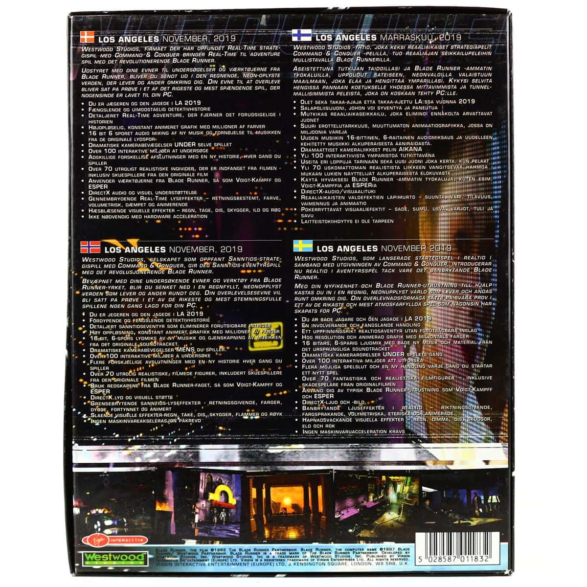 Blade Runner (PC Big Box) - WTS Retro - Køb spillet her