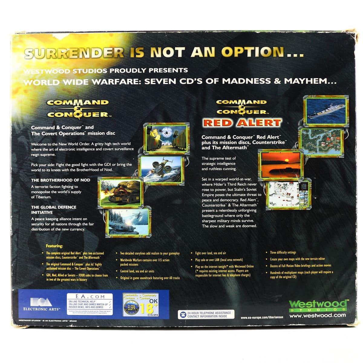 Command & Conquer: Worldwide Warfare (PC Big Box) - WTS Retro - Køb ...