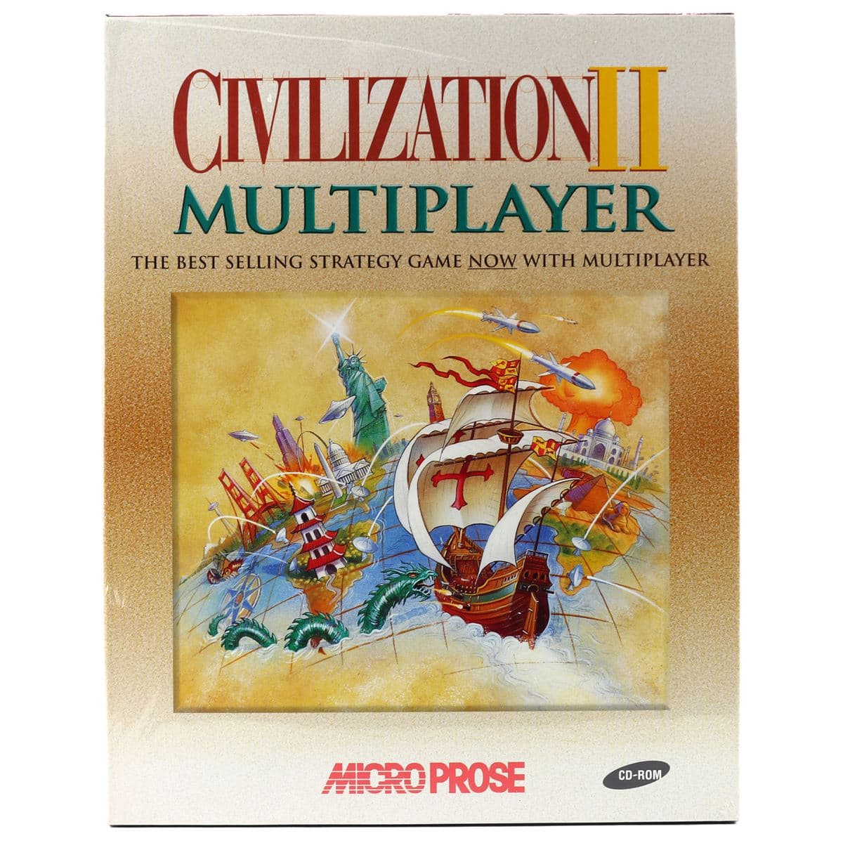 Civilization II: Multiplayer (PC Big Box) - WTS Retro - Køb spillet her
