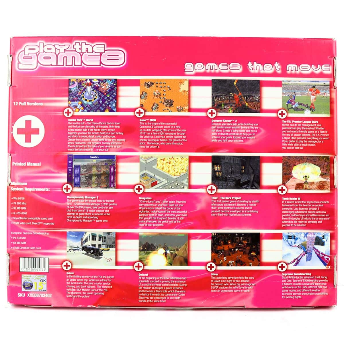 Play The Games (PC Big Box) - WTS Retro - Køb spillet her