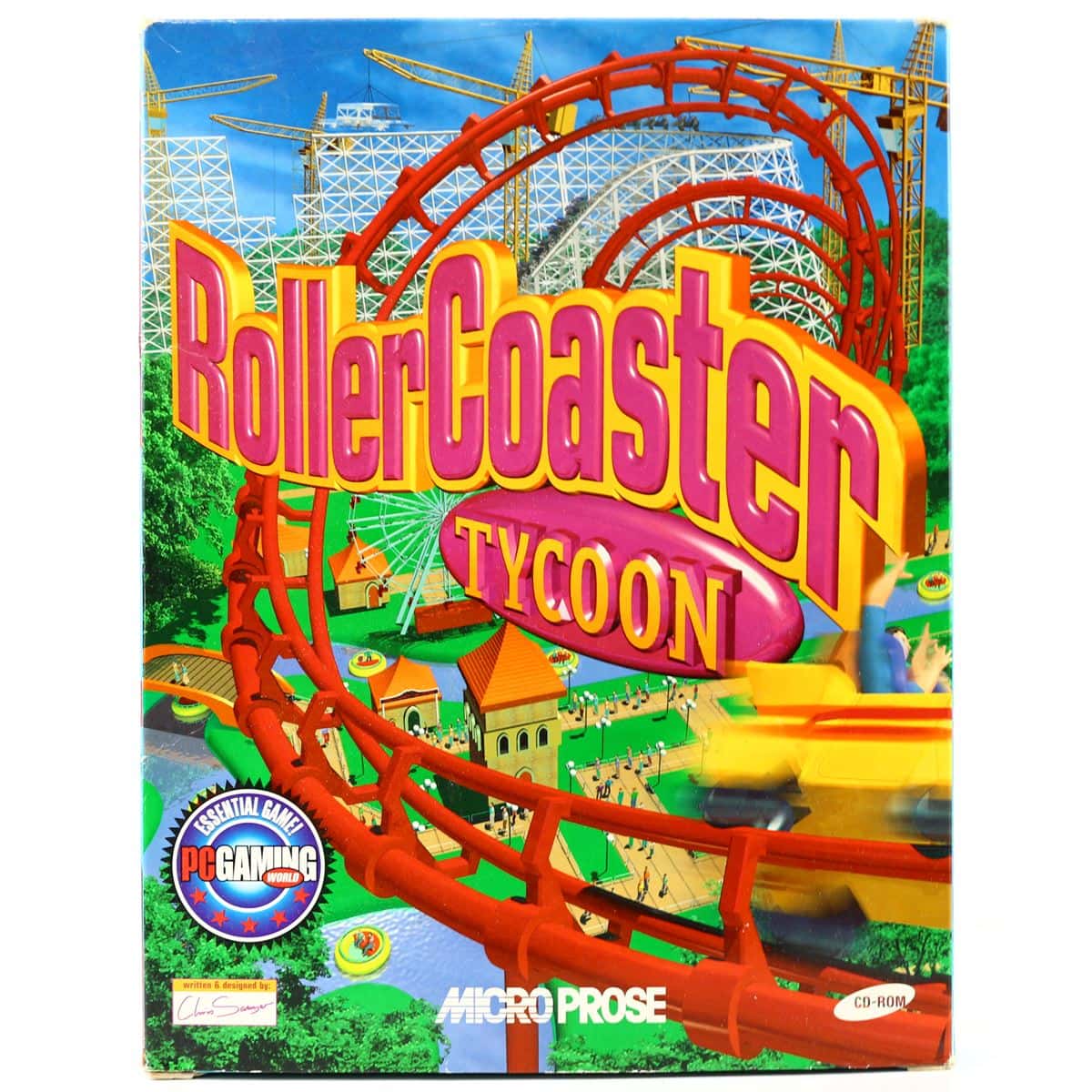 RollerCoaster Tycoon (PC Big Box) - WTS Retro - Køb spillet her