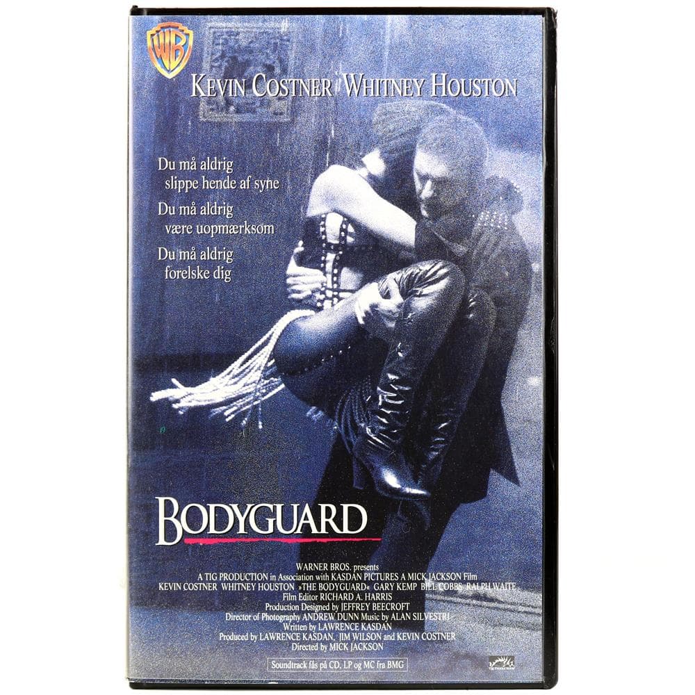 Bodyguard (VHS) - WTS Retro - Køb filmen her