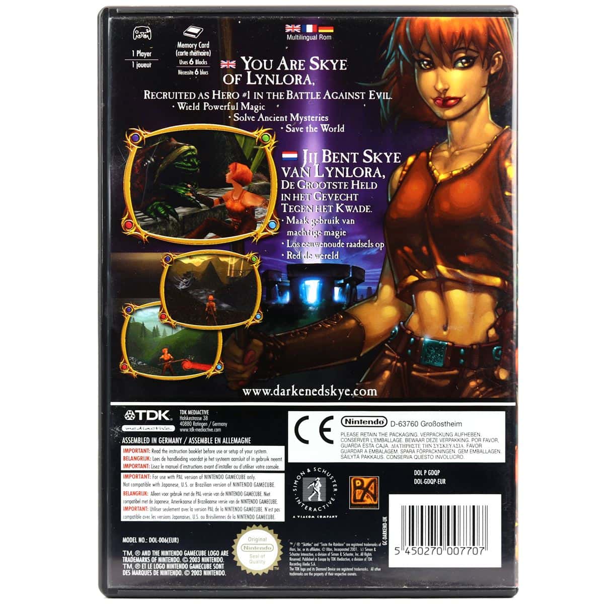 Darkened Skye (Nintendo GameCube) - WTS Retro - Køb spillet her