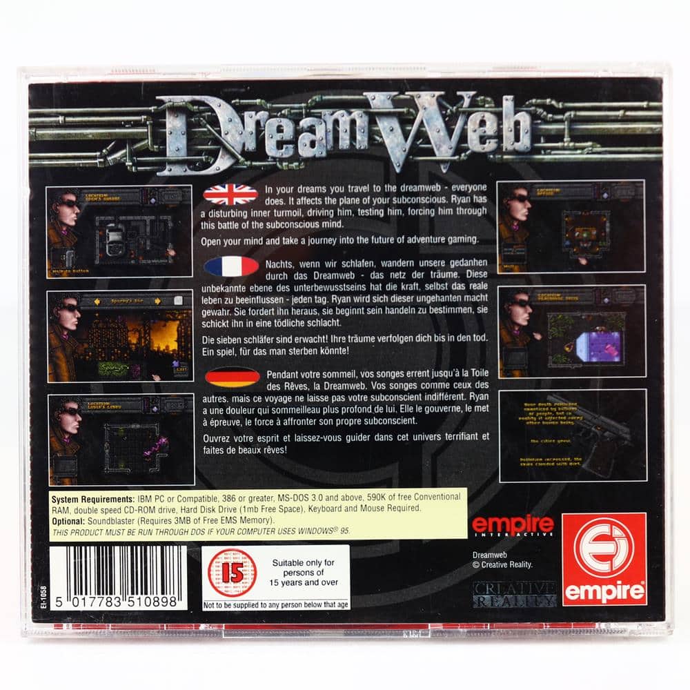 Dream Web (PC Jewelcase) - WTS Retro - Køb spillet her