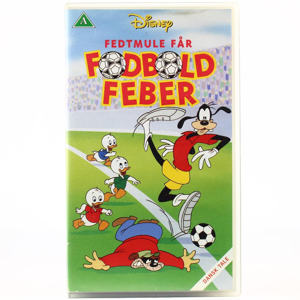 Fedtmule får fodbold feber - Disney (VHS) - WTS Retro - Køb filmen her