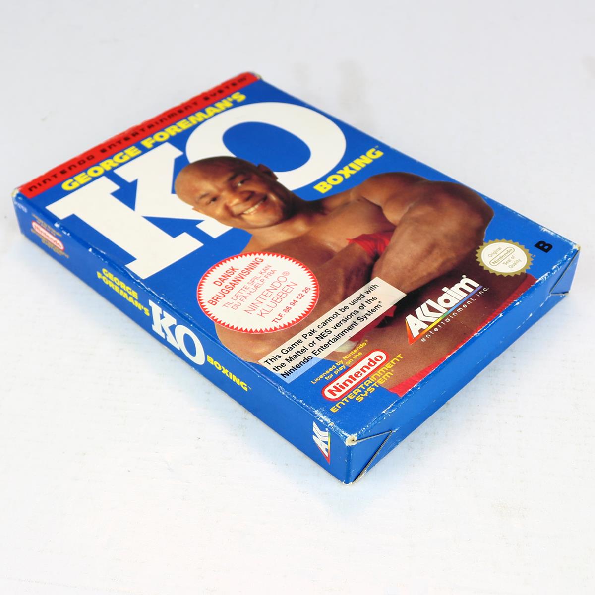 George Foreman’s KO Boxing (Nintendo NES, Boxed) - WTS Retro